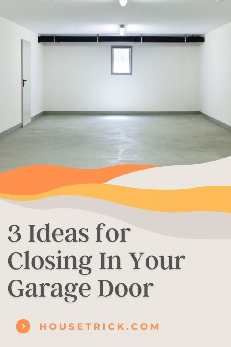 3 Ideas for Closing In Your Garage Door » House Trick