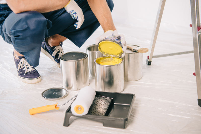 What s The Difference Between Latex And Enamel Paint House Trick
